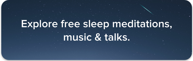 Can you catch up on sleep loss with meditation?