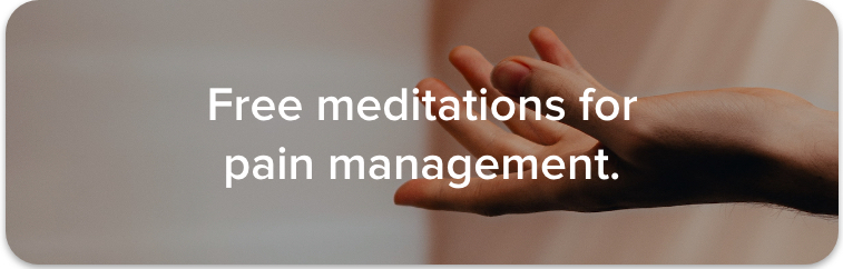 Meditation For Pain Relief: How It Works - Insight Timer Blog