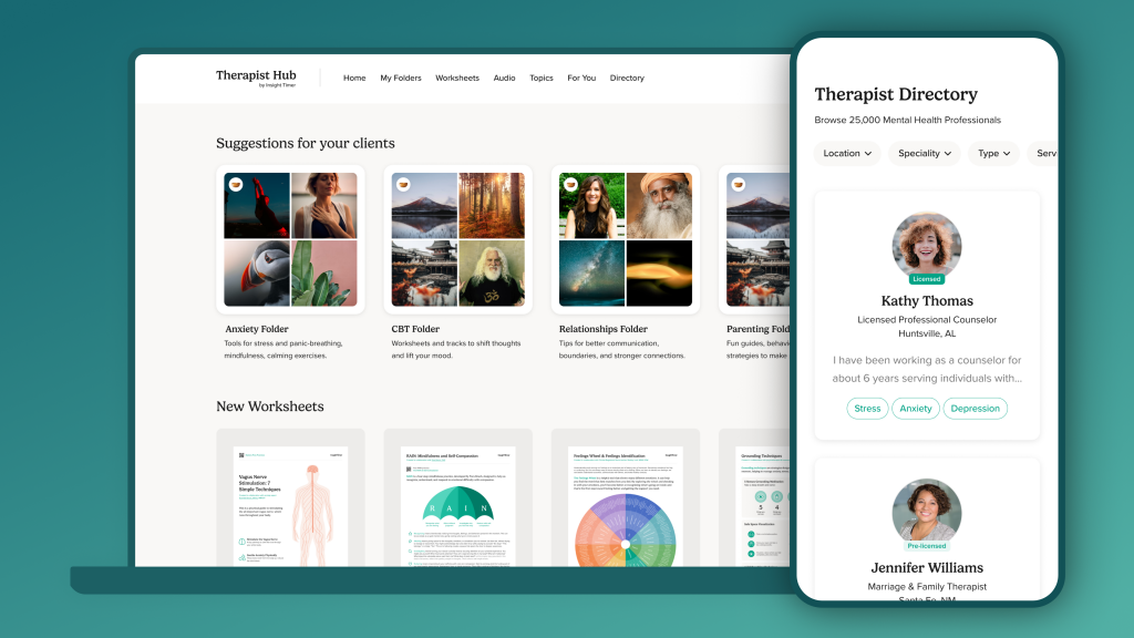 Insight Timer Launches Free Therapist Hub to Support Mental Health ...